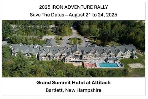 2025 Iron Adventure Rally | Ocean State Chapter #4751 | Warwick Rhode ...